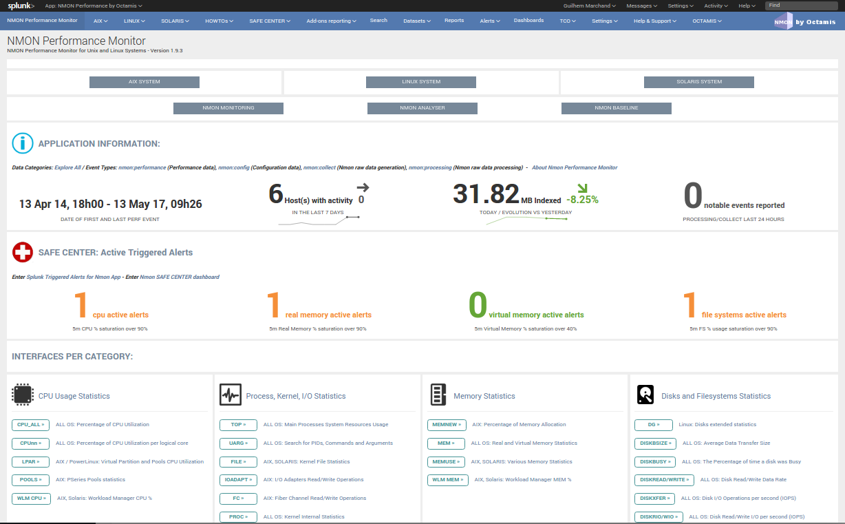 Nmon Performance For Splunk Versus Splunk App For Unix And Ta Unix Octamis Blog