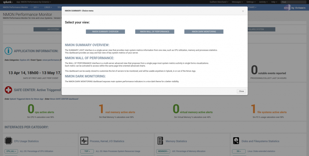 Nmon Performance for Splunk VERSUS Splunk app for unix and TA-unix – Octamis blog