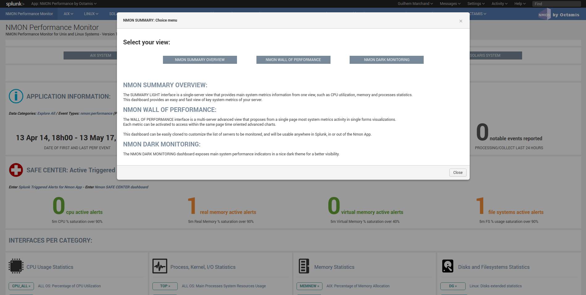Nmon Performance for Splunk VERSUS Splunk app for unix and TA-unix – Octamis blog