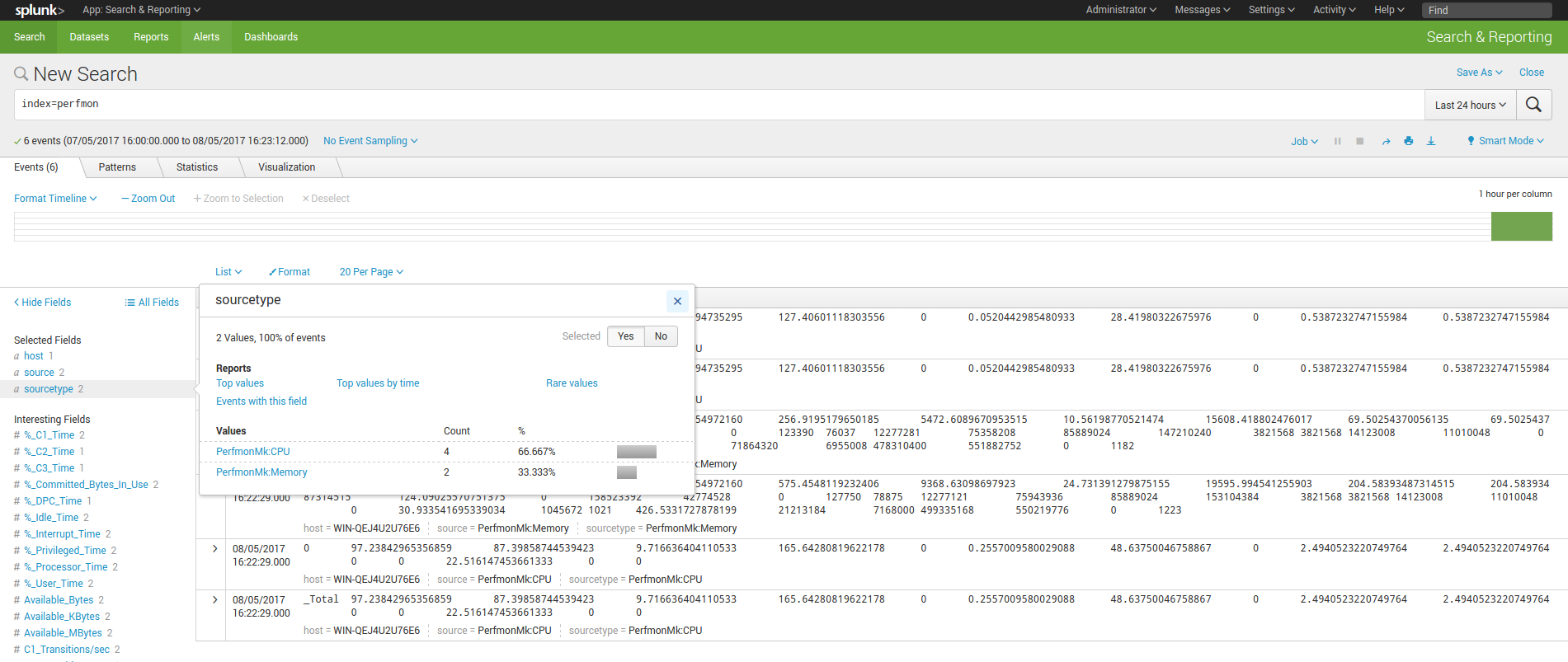 Windows Performance Monitoring Tips With Splunk Octamis Blog